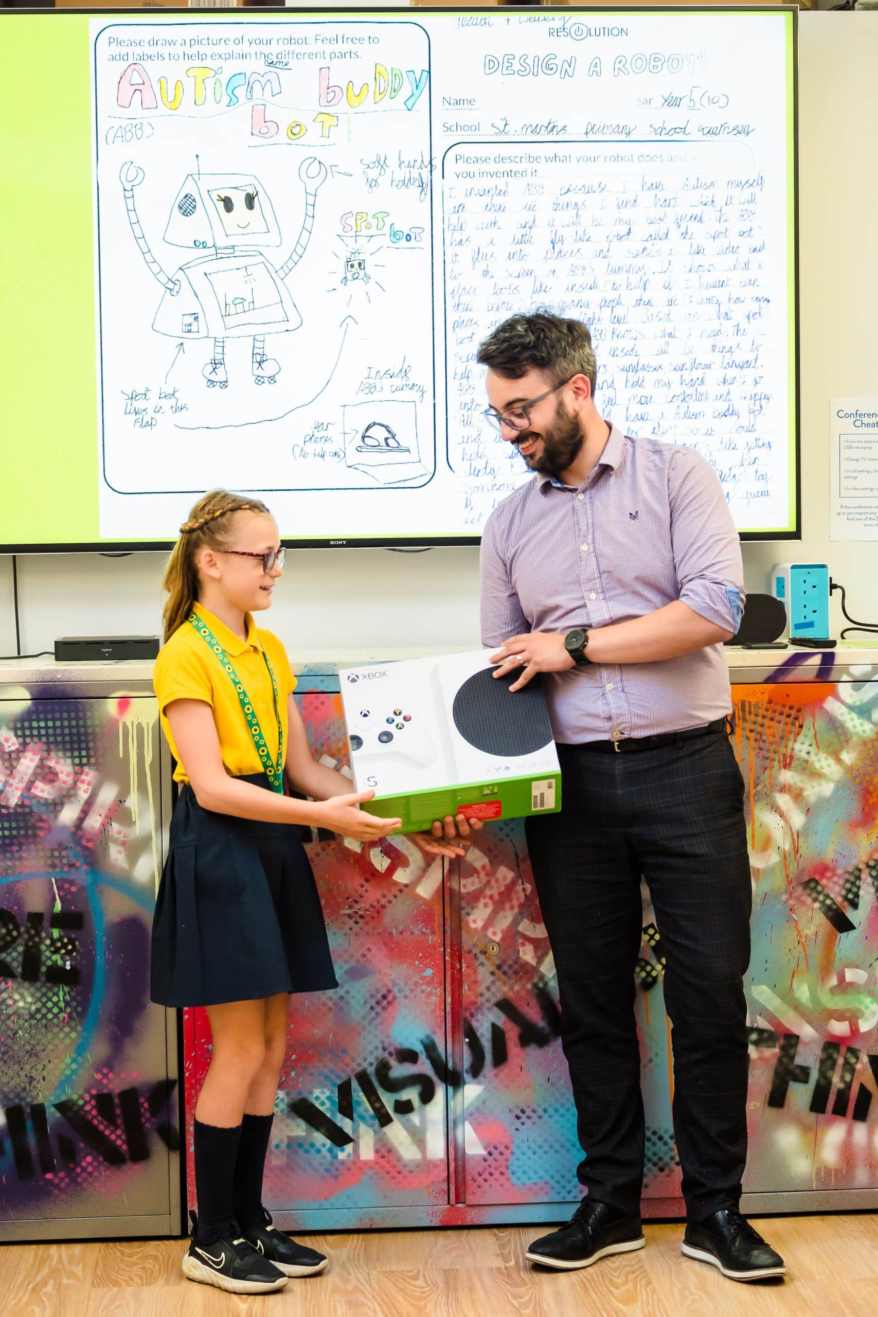 Resolution IT's Design a Robot Competition Winners